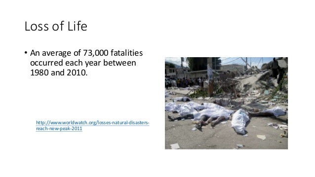 Introduction to natural disasters