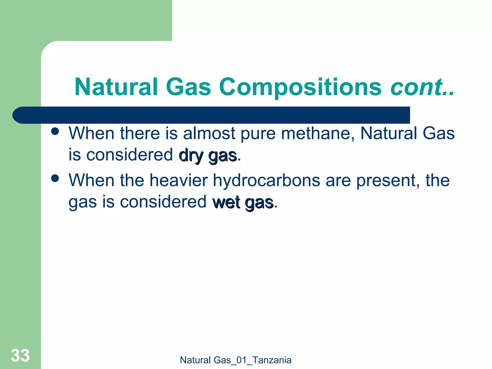 Introduction to Natural Gas -NG | PPT