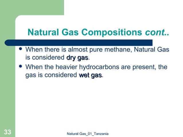 Introduction to Natural Gas -NG | PPT | Chemistry | Science