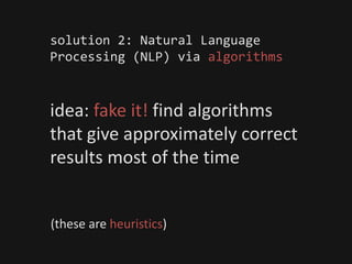 Introduction to Natural Language Processing | PPT
