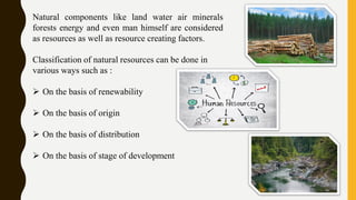 Introduction to Natural Resources of environment | PDF