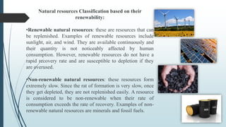 Introduction to Natural Resources of environment | PDF