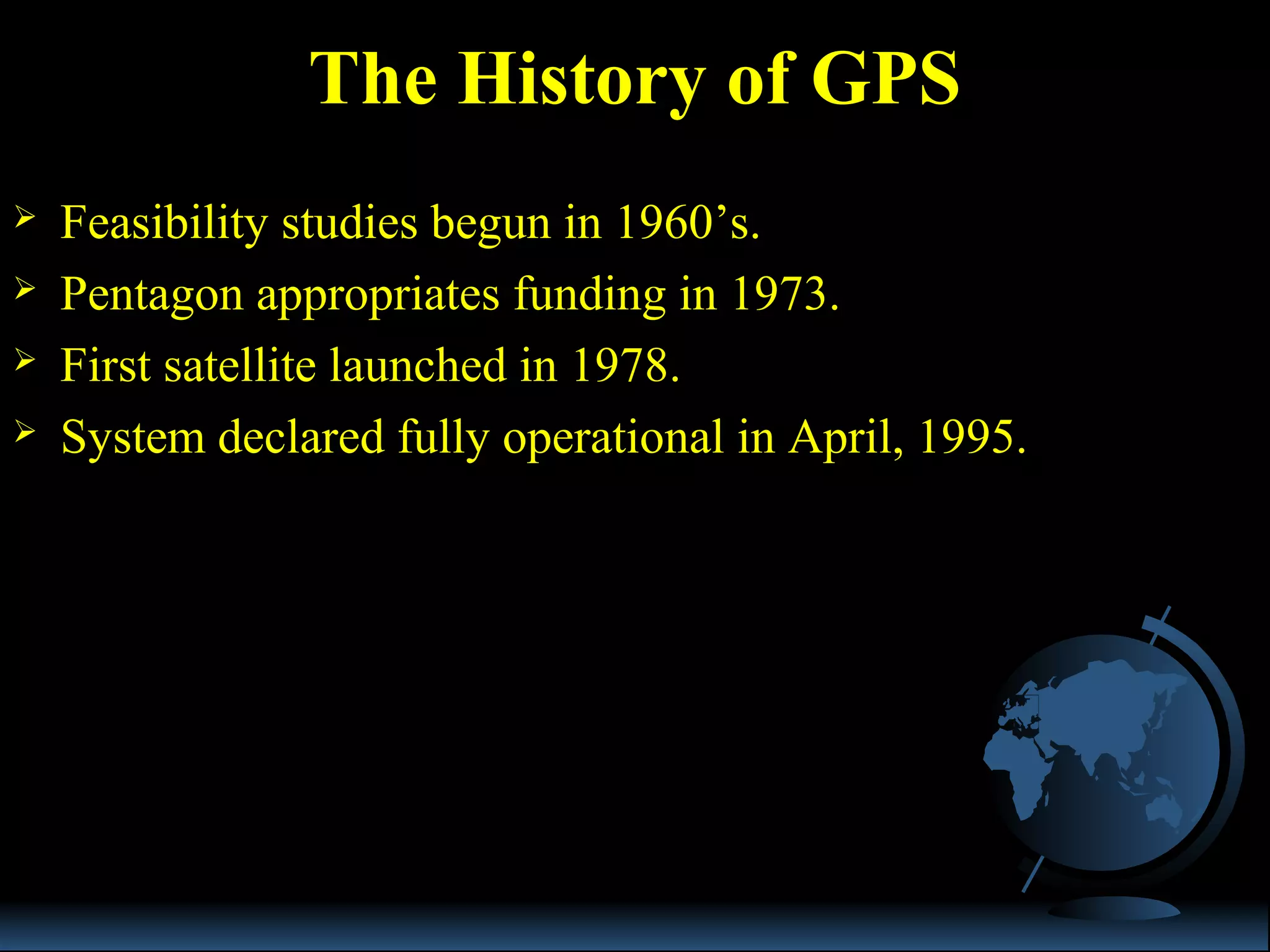 Introduction to navstar gps | PPT | Auto Navigation Systems | Auto ...