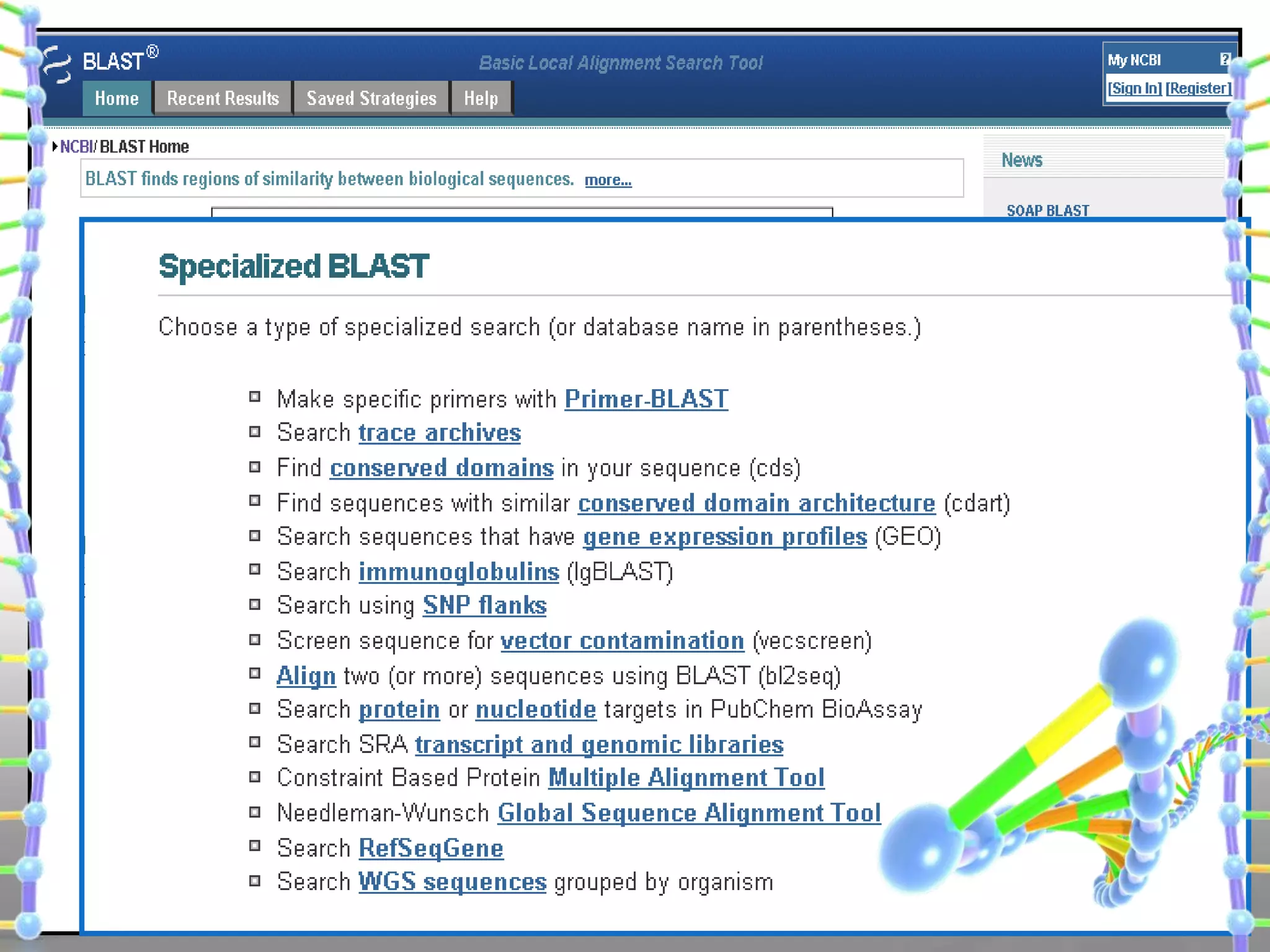 Introduction To Ncbi Pptx Databases Computer Software And Applications