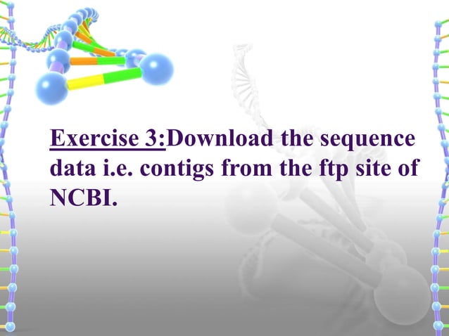 Introduction To Ncbi Pptx Databases Computer Software And Applications