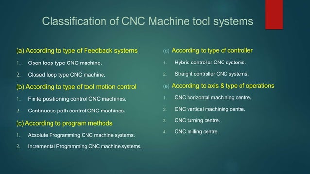 Introduction to NC, CNC & DNC.pptx | Operating Systems | Computer ...