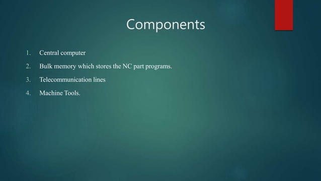 Introduction to NC, CNC & DNC.pptx | Operating Systems | Computer ...