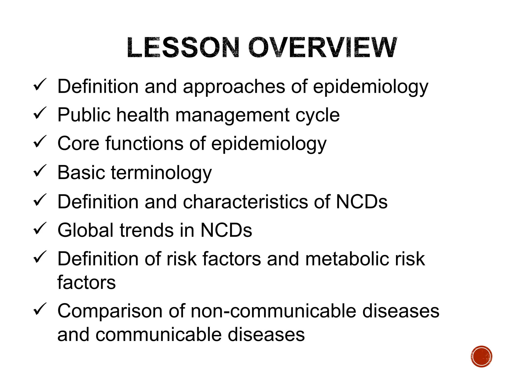 Non-Communicable Diseases and National Health Program (NCD) | PPT ...