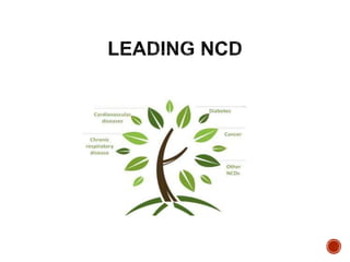 Non-Communicable Diseases and National Health Program (NCD) | PPT