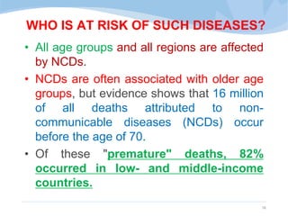 INTRODUCTION TO NCDs | PPTX