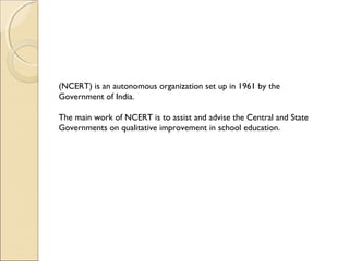 Introduction to ncert | PPT