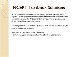 Introduction to ncert | PPT