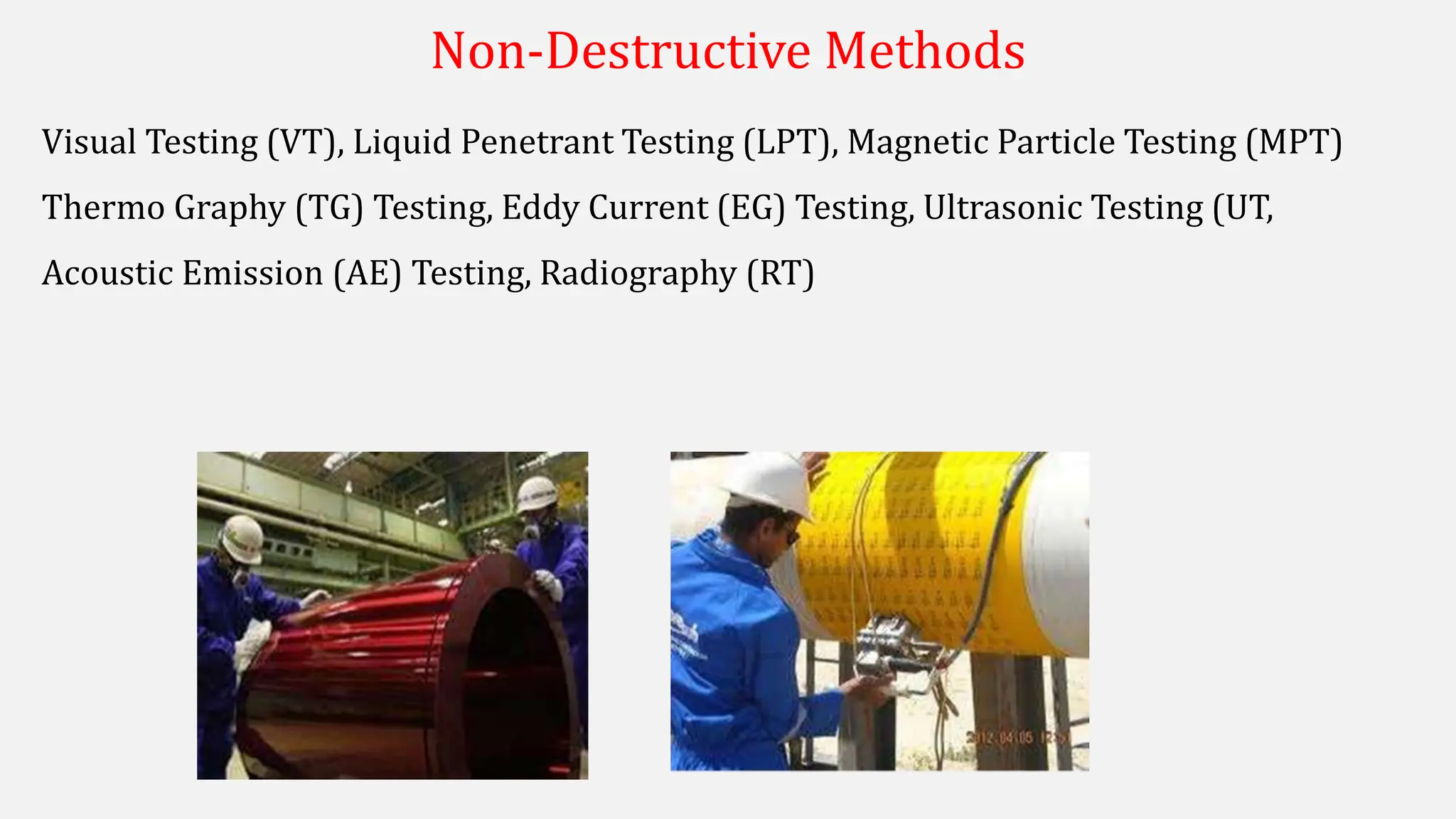 Introduction to Non Destructive Testing and Evaluation | PDF