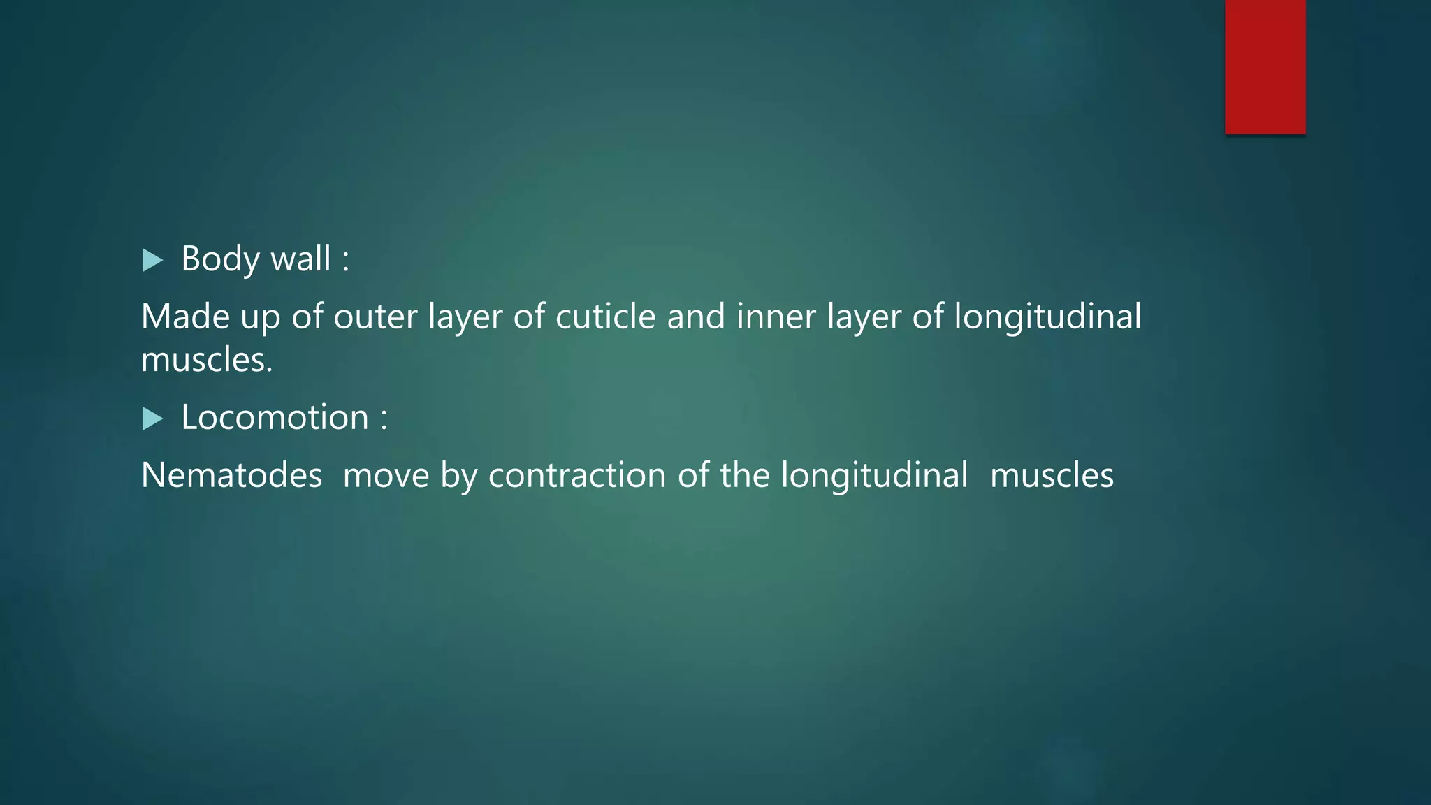 Introduction to nematodes | PPTX