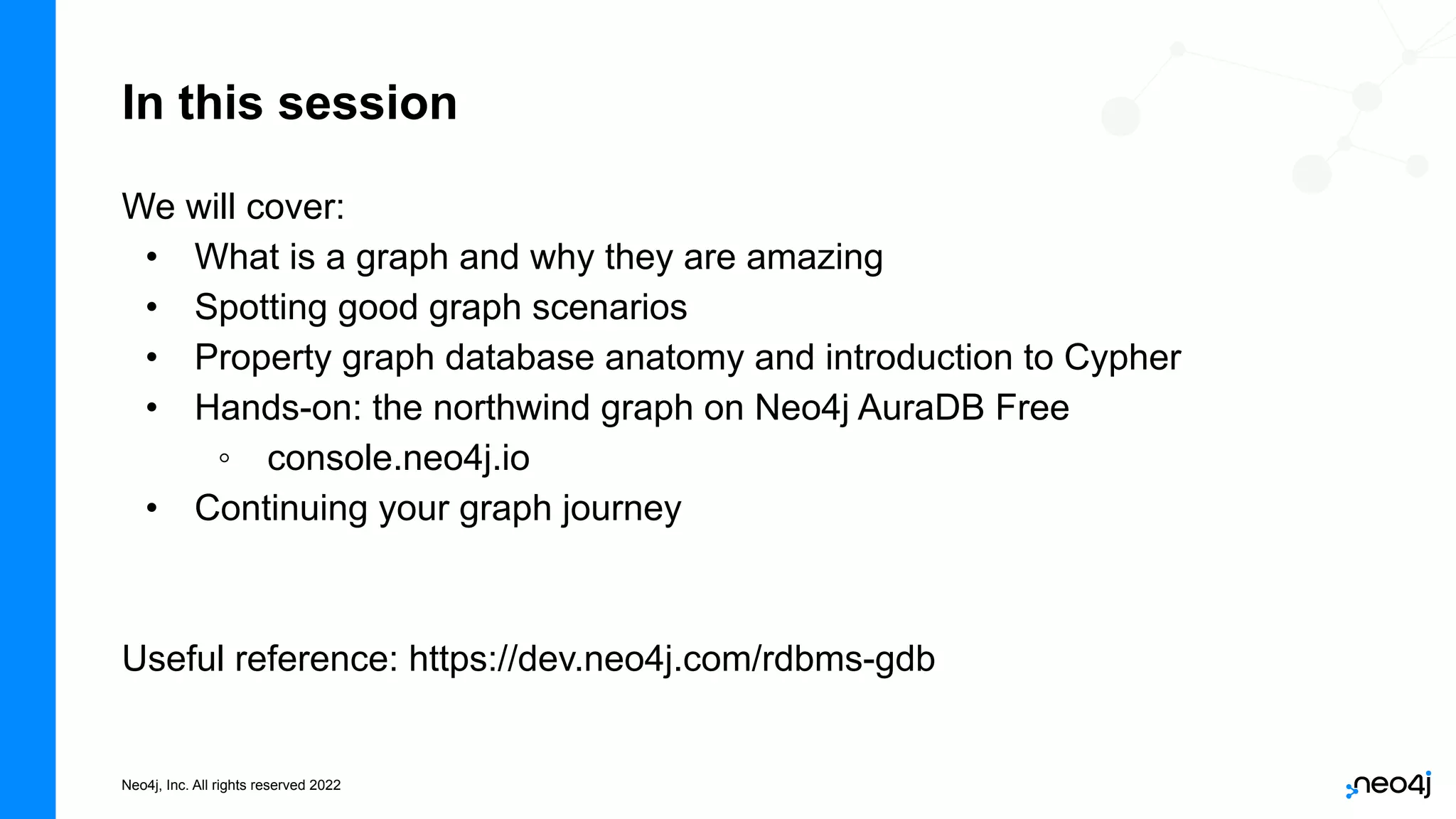 Training Series - Intro to Neo4j | PPT