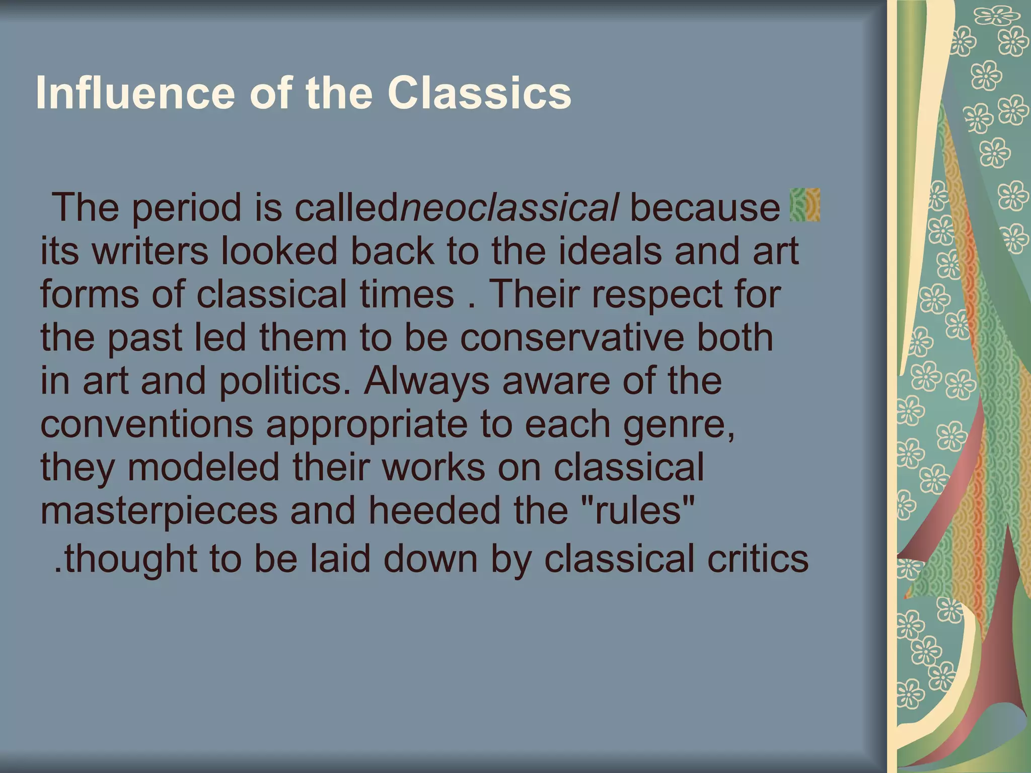Introduction to neoclassicism | PPT | Modern Art | Fine Art