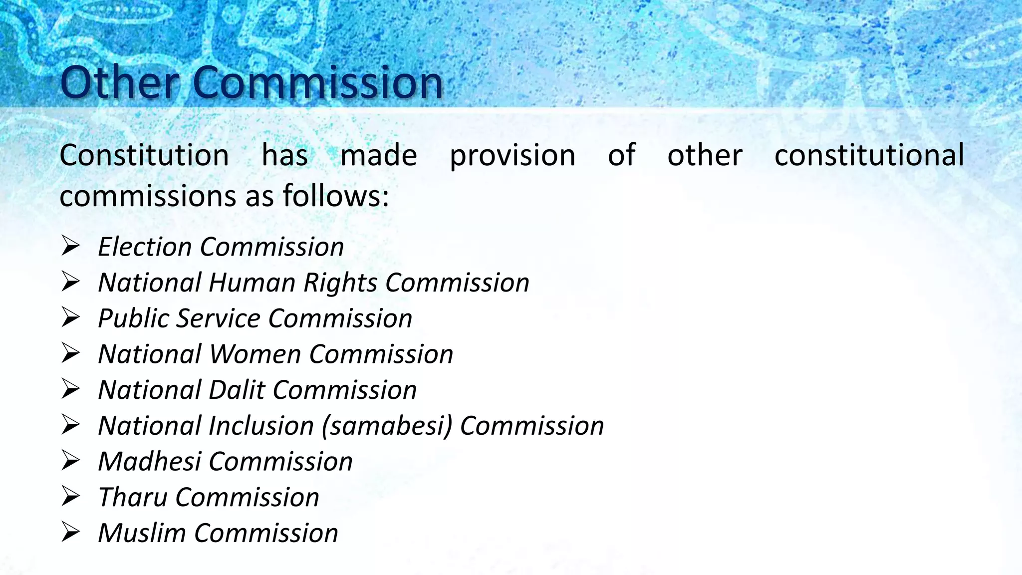 Constitution of Nepal | PPTX