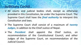 Constitution of Nepal | PPTX
