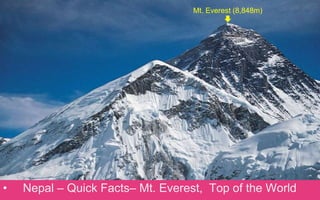 Introduction to nepal | PPTX