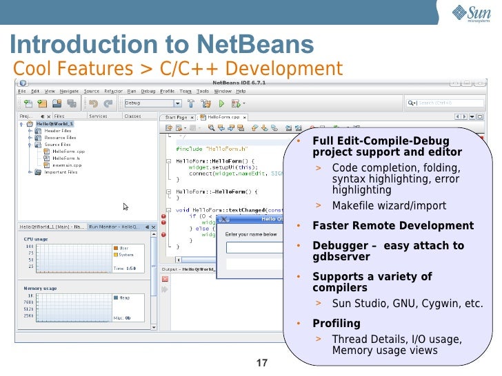 Introduction To NetBeans IDE