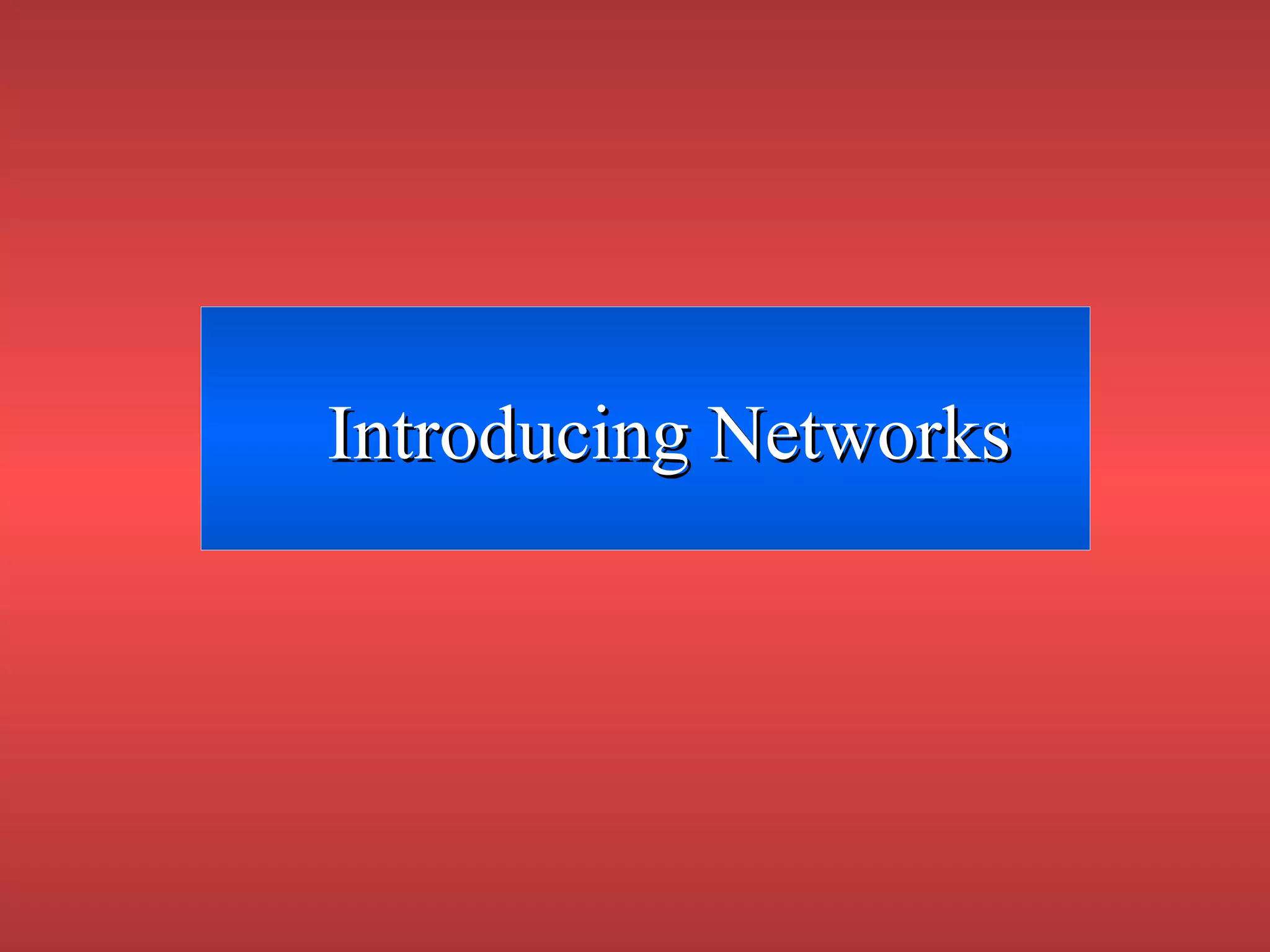 Introduction To Network Ppt Computer Networking Computing