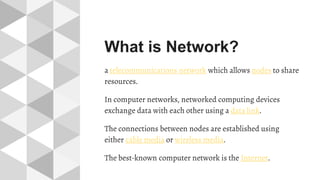 Introduction to Network | PPT