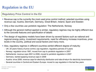 Introduction to network regulation - Principles of Price Regulation | PDF