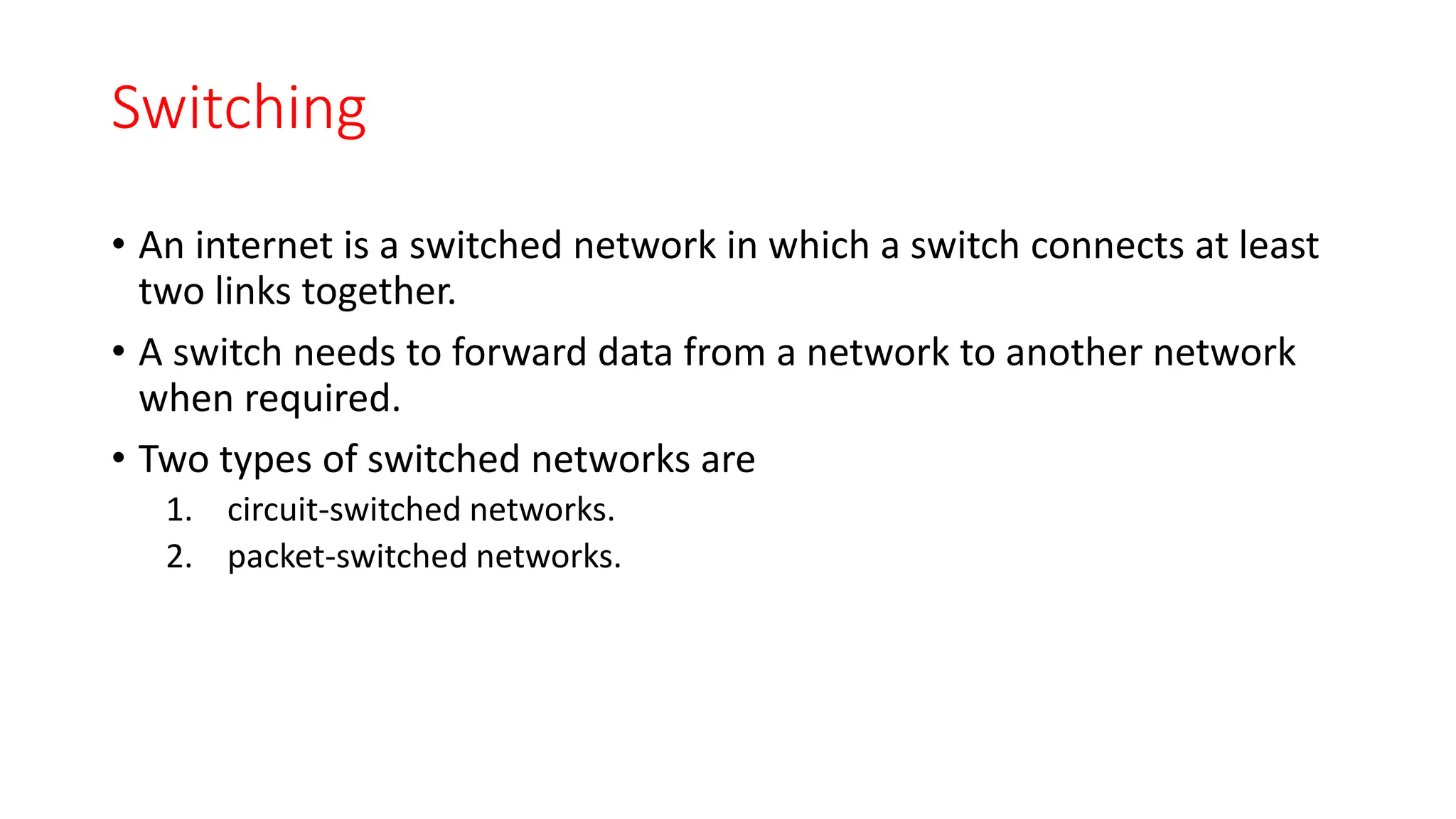 Introduction To Networks Computer Networking Pptx