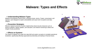 Introduction to Network Security Threats presentation | PDF ...