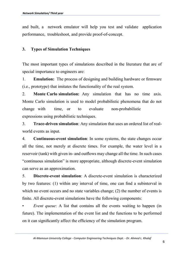 Introduction to networks simulation | PDF | Computer Networking | Computing
