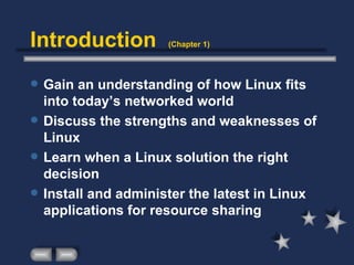 Introduction To Networks Using Linux | PPT