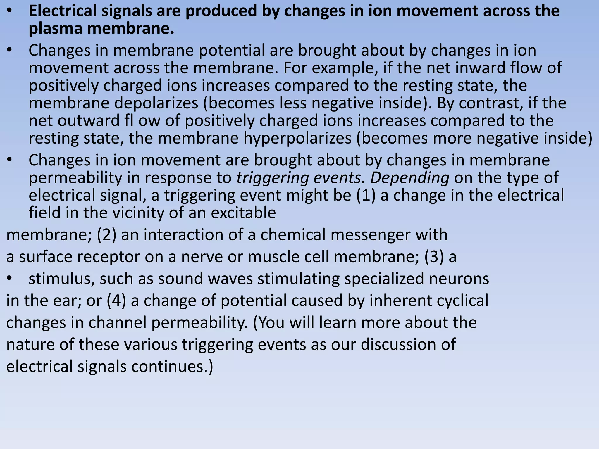 Introduction to neural communication | PPTX