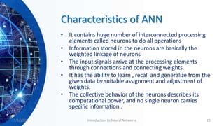 Introduction to neural network (Module 1).pptx