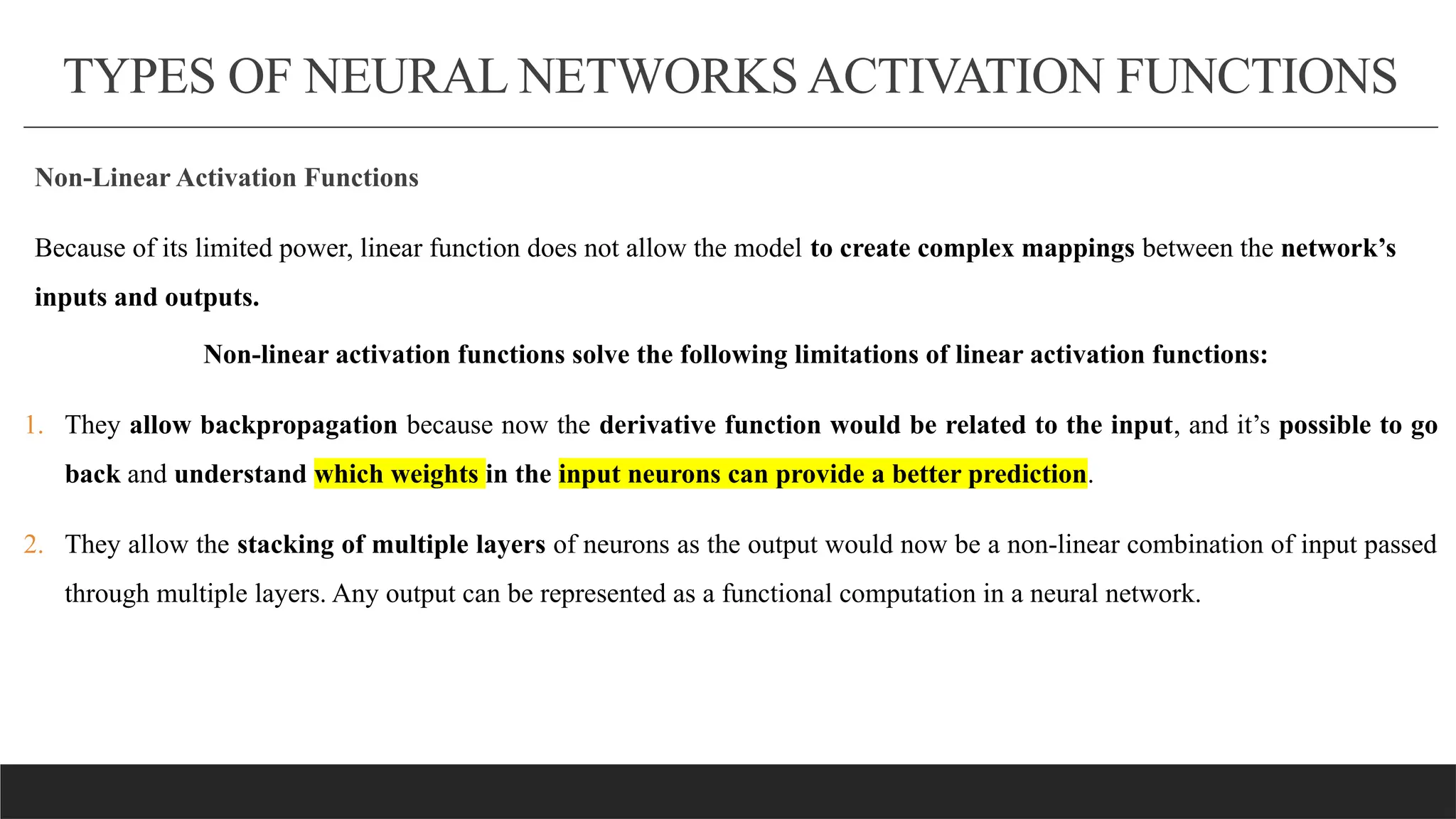 INTRODUCTION TO NEURAL NETWORKS FINAL YEAR | PPT