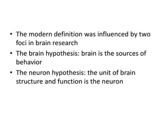 Topic: Introduction to Neuropsychology.pptx