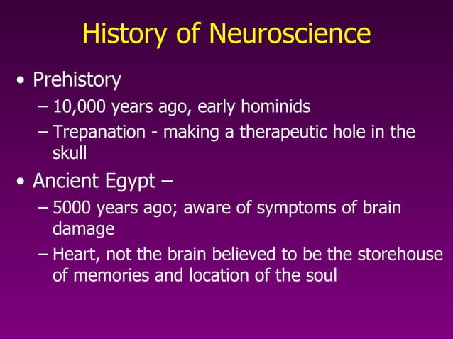 Introduction To Neuroscience | PPT | Brain and Nervous System Disorders ...