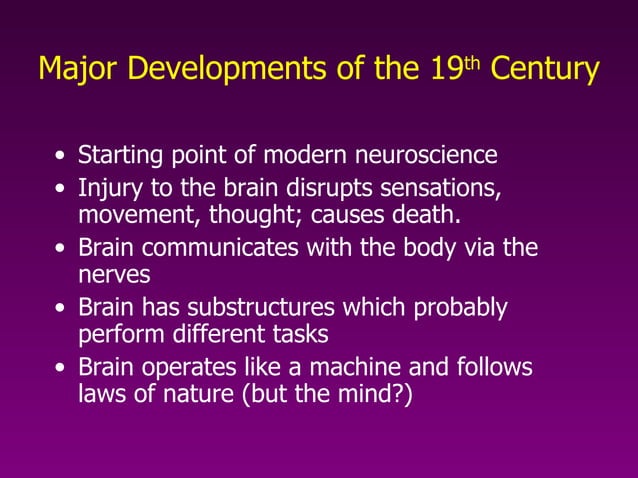 Introduction To Neuroscience | PPT | Brain and Nervous System Disorders ...
