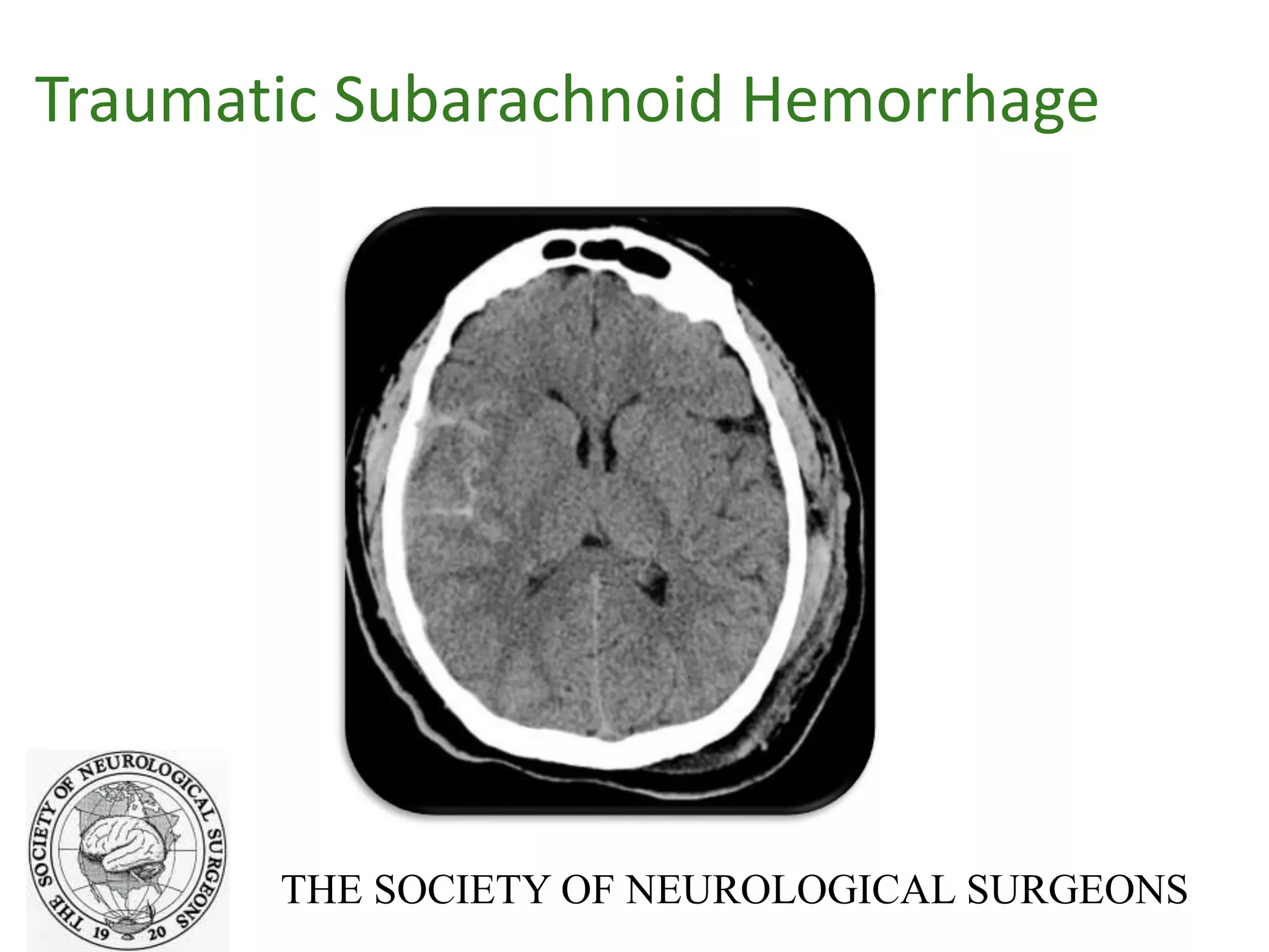Introduction to Neurosurgical Subspecialties Trauma and Critical Care ...