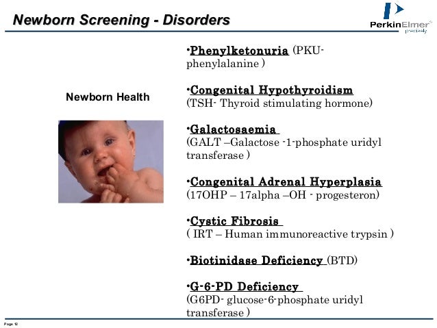 Introduction to new born screening