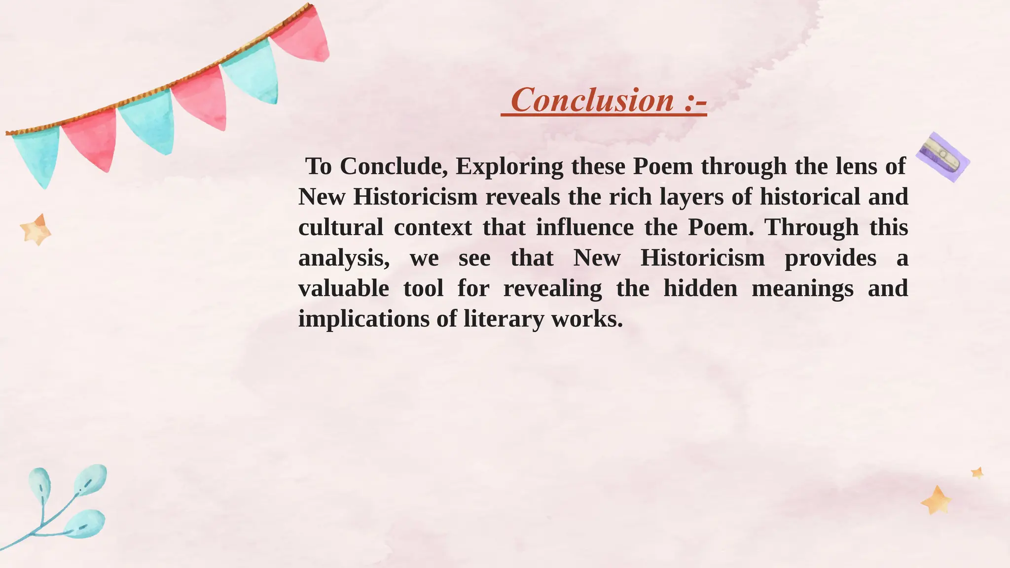 Introduction to New Historicism with the reference of Andrew Marvell's ...