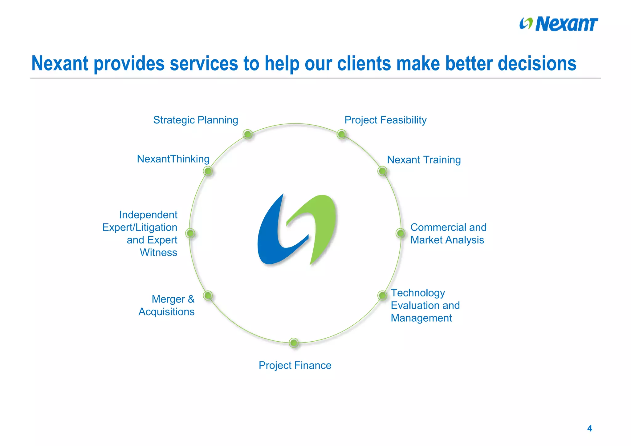 Introduction to Nexant - Energy & Chemicals Advisory | PPTX
