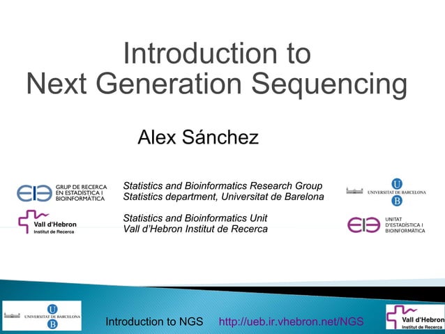Introduction to next generation sequencing | PDF