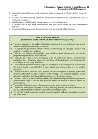 Introduction to NGO management | PDF