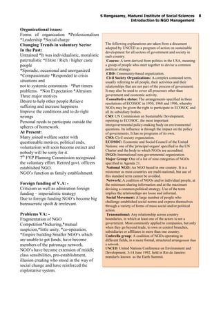 Introduction to NGO management | PDF