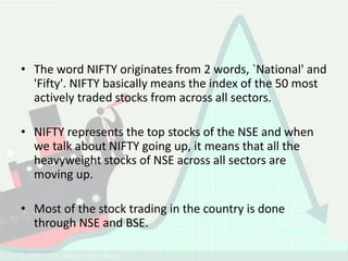 Introduction to NIFTY | PPTX