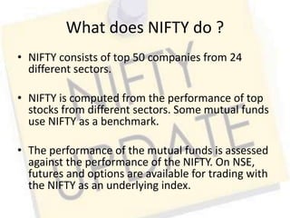 Introduction to NIFTY | PPTX