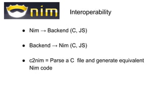 Introduction to Nim | PPT