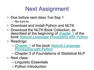 Introduction to nlp | PPTX