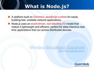 Introduction to Node.js