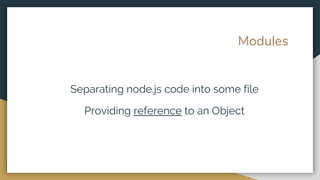 Introduction to Node.js